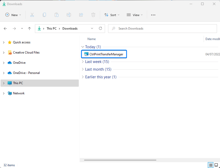How to Install Transfer Manager for Windows